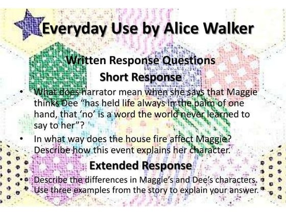 Everyday use quilt project | PPT
