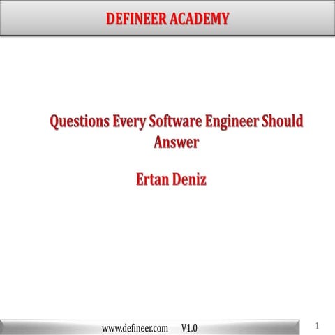 Software Engineering Quiz | PDF