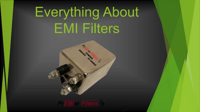 SECURE FACILITY SCIF EMI POWER LINE FILTERS | PPTX