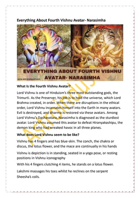 Exploring the 10 Avatars of Lord Vishnu.pdf