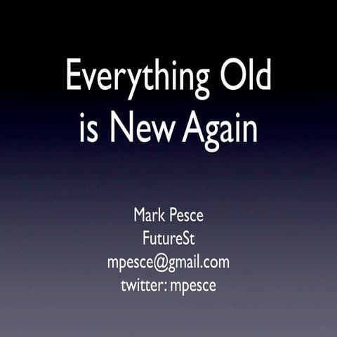 Everything Old Is New Again | ZIP