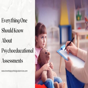 Everything One Should Know About Psychoeducational Assessments | PDF