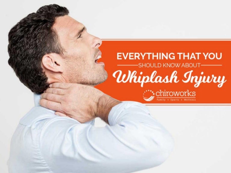 Everything That You Should Know About Whiplash Injury