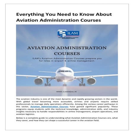 Everything You Need to Know About Aviation Administration Courses.pdf