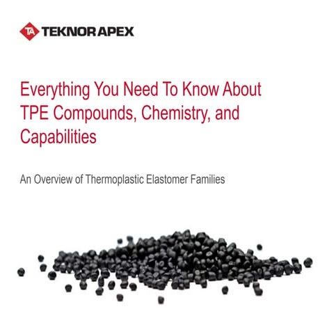 Everything You Need to Know About TPE Compounds, Chemistry, and ...