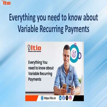 Everything you need to know about Variable Recurring | PPT