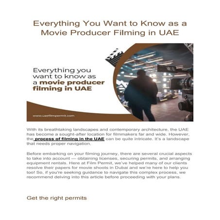 Everything You Want to Know as a Movie Producer Filming in UAE.docx