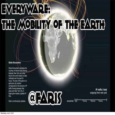 "Everyware": "The Mobility of the Earth" @faris | PDF