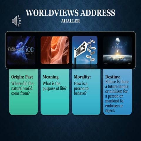 Every worldview explains | PPT
