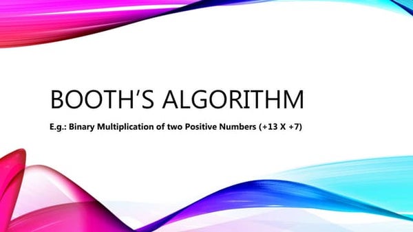 Booths Algorithm Part 3pptx 0115