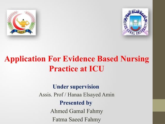 EVIDENCE-BASED PRACTICE IN NURSING | PPTX