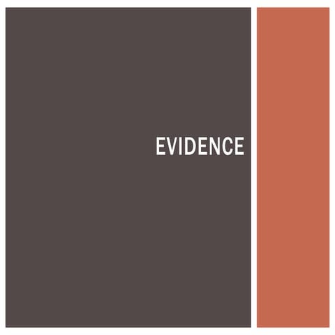 Evidence | PPTX
