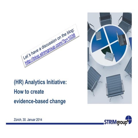 Evidence based Change through Analytics | PPT