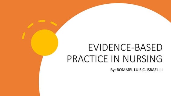 Evidence based practice | PPT