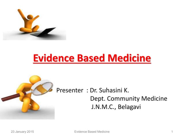 Evidence based medicine | PPTX