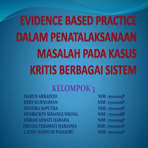 EVIDENCE BASED PRACTICE DALAM PENATALAKSANAAN MASALAH.pptx