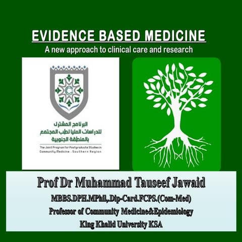 Evidence base medicine | PPT