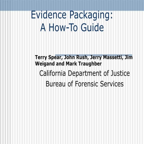 Evidence collection | PDF