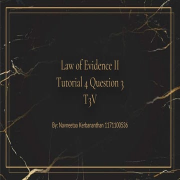 Evidence II Presentation (T4Q3).pptx