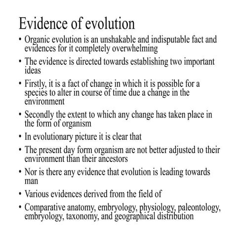 Evidence of evolution.pptx