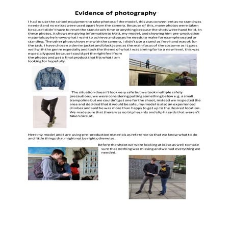 Evidence of photography | PDF
