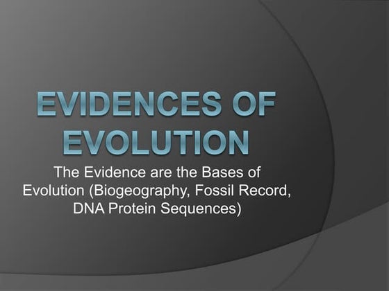 Embryological and physiological evidences of evolution | PPTX ...