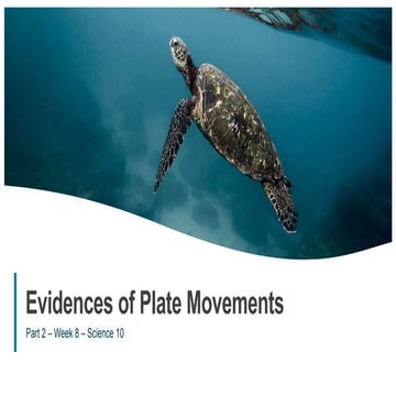 Evidences of Plate Movements 2.pptx | Free download