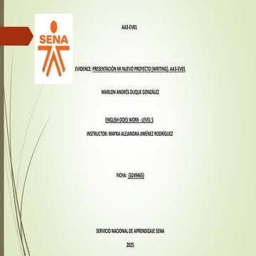 Evidencia Video presentación Mi nuevo proyecto (Speaking). AA3-EV02..pdf