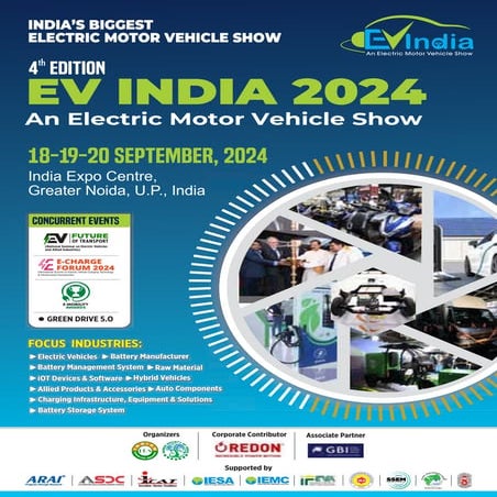 Don't Miss India's Biggest EV Show: EV India Expo 2024 ignites the ...