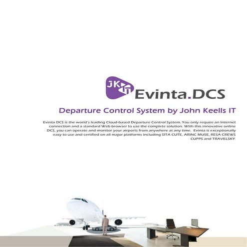 Evinta Departure Control System (Evinta DCS) | PDF
