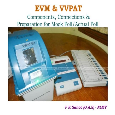 Electronic Voting Machine - Practical Training | PPT
