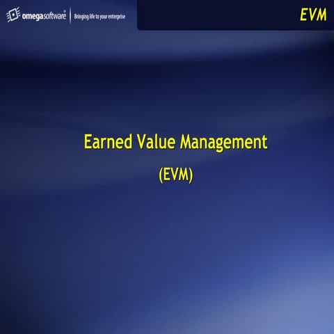 Earned Value Management | PDF