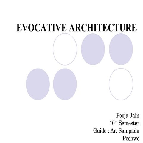 evocative architecture_final | PPT