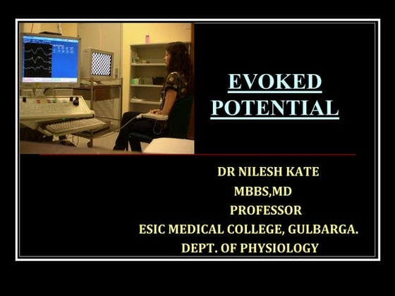VISUAL EVOKED POTENTIAL | PPT