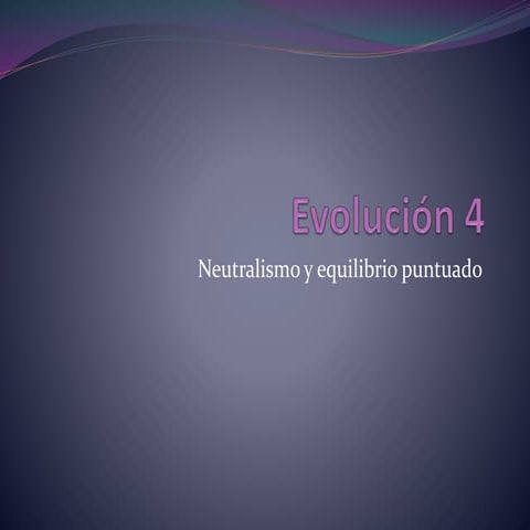 Modelo De Equilibrio Pontuado A Teoria Dos Equilíbrios Pontuados Aos
