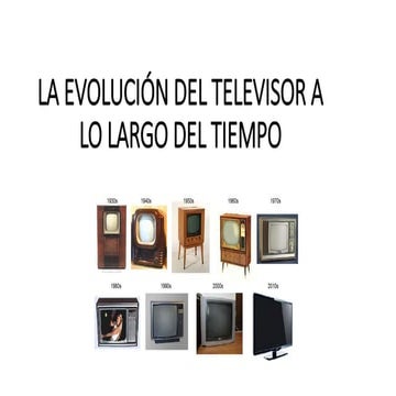 Evolucion De La Television