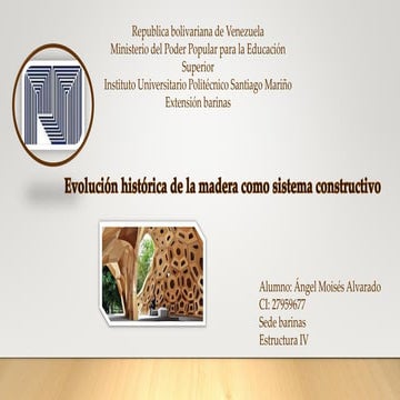 Evolución de la madera | PDF