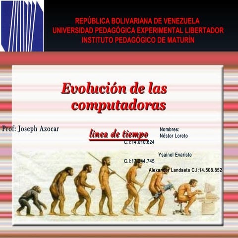 Evolucion del Computador. | PPT | Technology & Computing