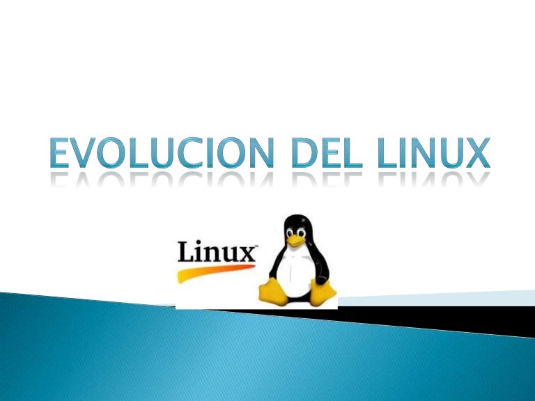 Evolucion del linux