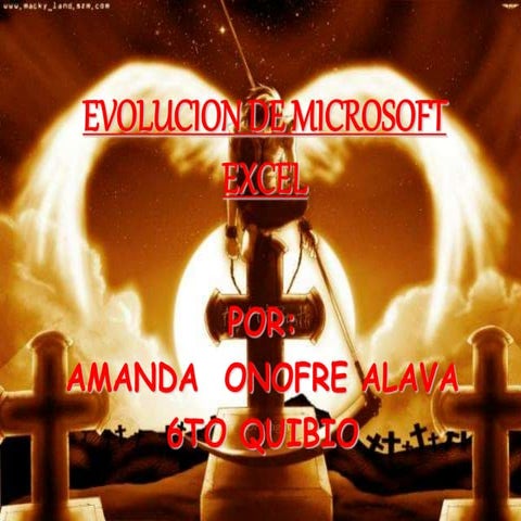 Evolucion de microsoft excel | PPT