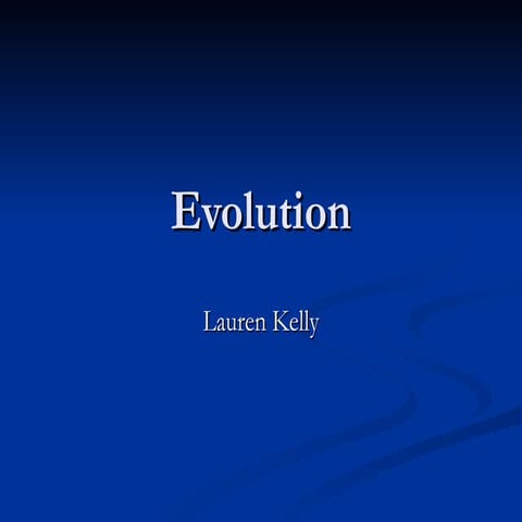 Evolution | PPT