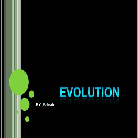 Evolution | PPT