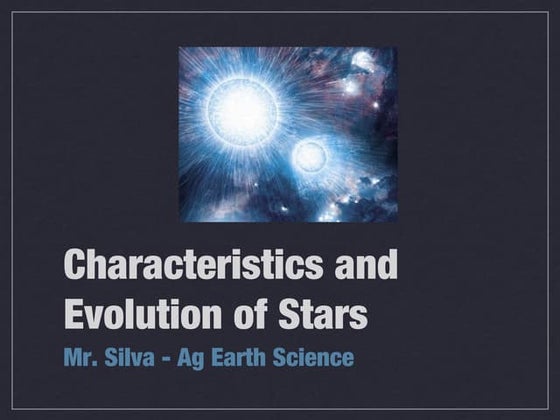 The Life Cycle of Stars Complete Presentation | PPT