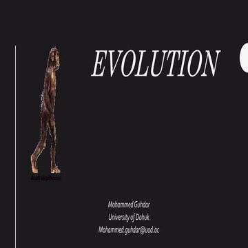 Evolution | PPT