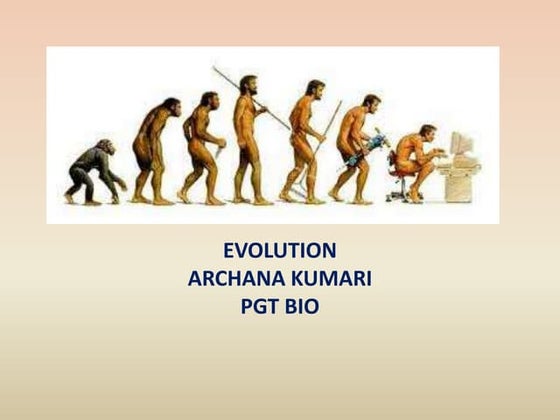 EVOLUTION Class XII Biology based on NCERT text book .pptx | Genetics ...