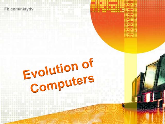 Evolution of Computer | PDF