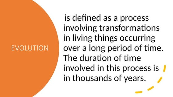 Evidence for evolution | PPT