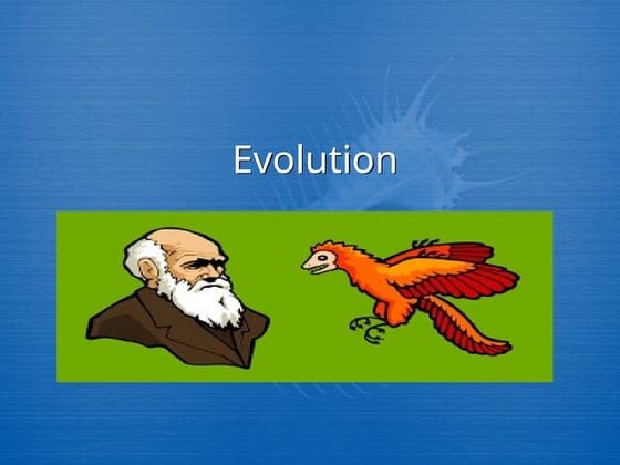 Darwin’s theory of evolution | PPTX | Birdwatching | Hobbies & Interests
