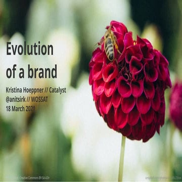 Evolution of a brand | PPT