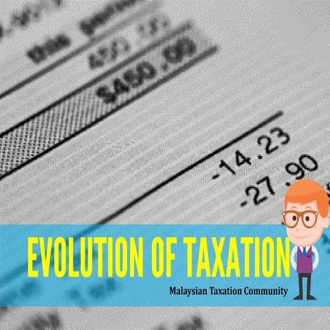 Evolution of taxation | PDF
